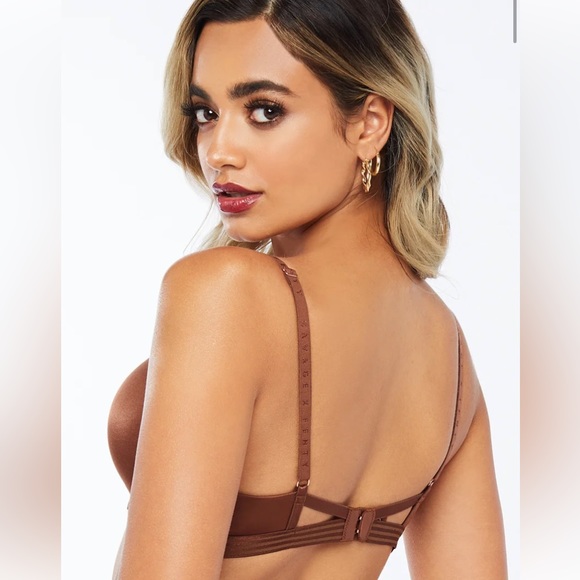 Savage X Fenty Intimates And Sleepwear Savage X Fenty Core Microfiber Tshirt Bra Brown Sugar